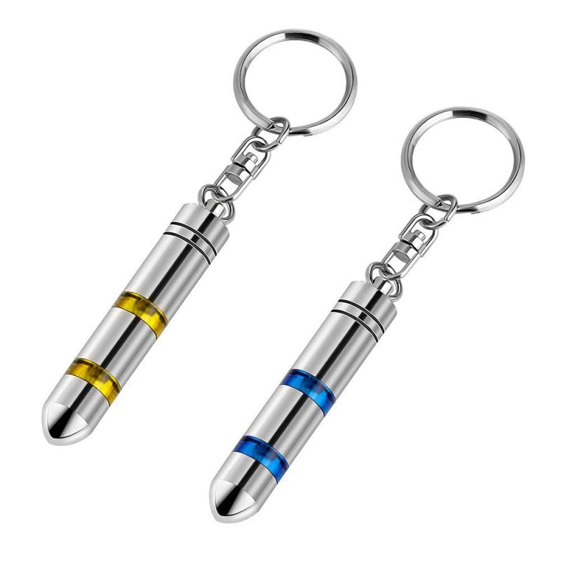 [YFFSFDC] 静電気除去 キーホルダー 2個セット 車用 静電気除去キーホルダー 静電気防止 除電 キーチェーン 静電気防止グッズ 冬 静電気 対策【サイズ】長さ5.2cm×直径0.9cm　【重量】1個あたり11g【材質】ステンレス、...