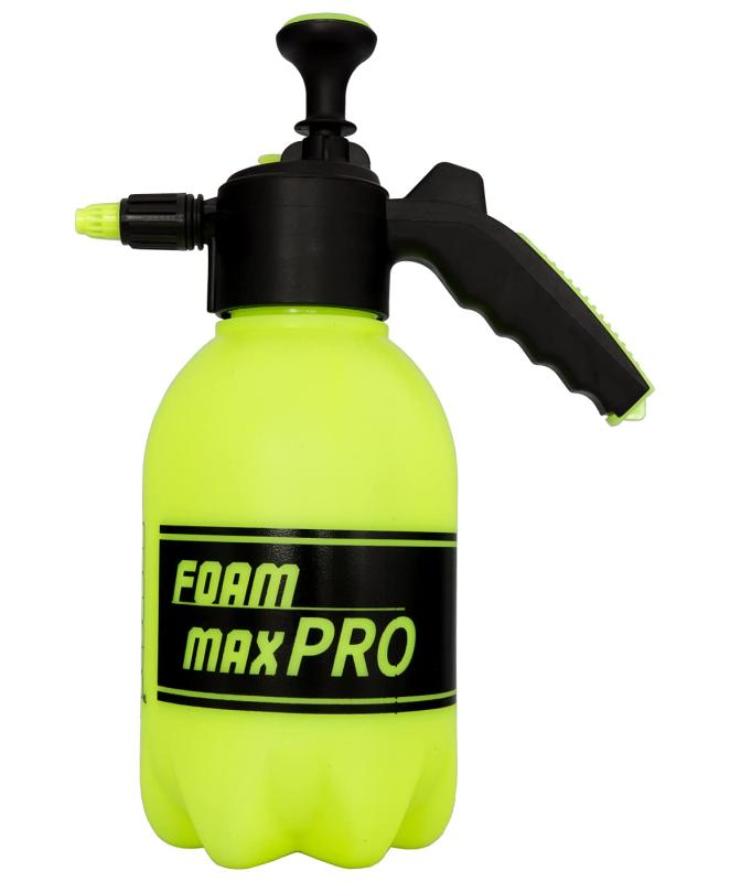 デジタルランド 空気加圧式 ハンディ洗車機 FOAM MAX PRO 1500ml ブラック×イエロー「泡洗浄」と「ジェット水流」2通りの洗浄が可能なハンディ洗車機スペースのない場所での「お車の洗車」からご自宅等の「ハウスクリーニング」まで...