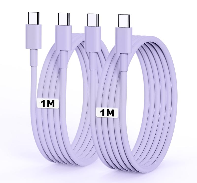 TYPE-C ケーブル 1M 2本 PD対応 急速充電 usb c ケーブル 1m