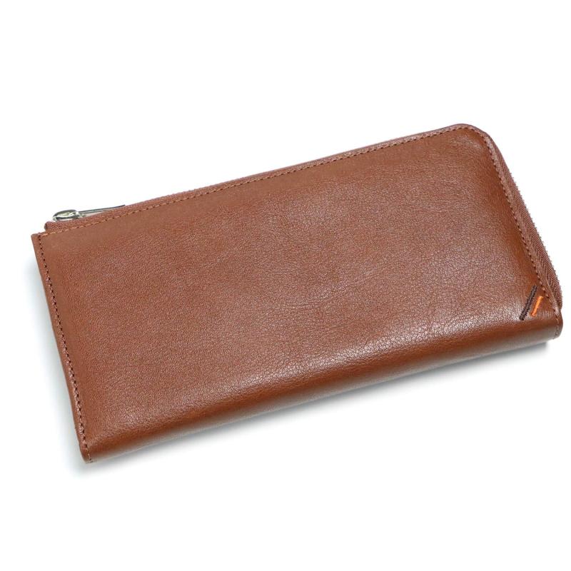 [革職人 LEATHER FACTORY] 革職人 Dualline (デュアルライン) スマホ ウォレット 長財布 L字ファスナー スマホ 入る メンズ 収納 スマートフォン 財布 本革 栃木レザー スマホウォレット【専用スペースにスマホ...