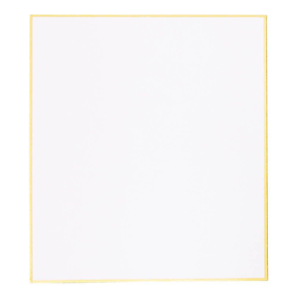 【入数】50枚。【用途】書道・水墨画・水彩画など。【本体サイズ】120×135mm。【スタイル】奉書。【カラー】白エヒメ紙工 ミニ色紙 奉書 50枚入 NEMS-H50S