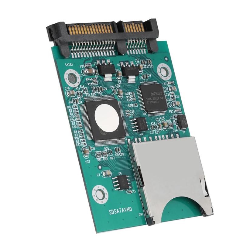 Richer-R SD アダプタコンバータ 22MB/s 高速伝送SD/SDHC/SDXC/MMCメモリカード to 2.5インチ 7 + 15P コンバータアダプタ DOS/ 98SE / Me / 2000 / XP/Vista/Lin...