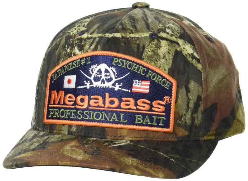 メガバス サイキックスナップバックキャップ ブラックアウト fサイズ