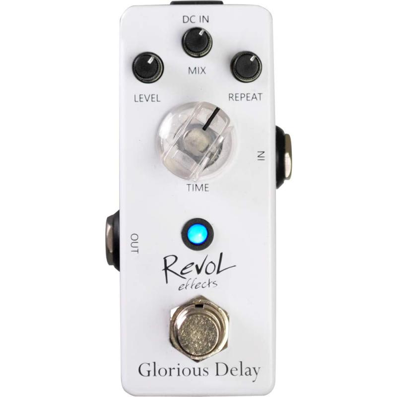 レヴォルエフェクツ(RevoL effects) Revol effectsエフェクター ディレイ Glorious Delay EDL-01コンパクトかつ非常に扱いやすいディレイエフェクトペダルディレイタイムは30~340msの間で設定可...