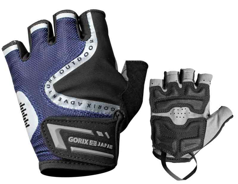 GORIX(ゴリックス)サイクルグローブ 夏 指切り 涼しいメッシュ メンズ レディース ロードバイク自転車 グローブ 厚手3D立体パッド 反射デザイン 衝撃吸収 (GW-TSGEL) ロード クロスバイク mtb パ【商品内容】：サイクル...