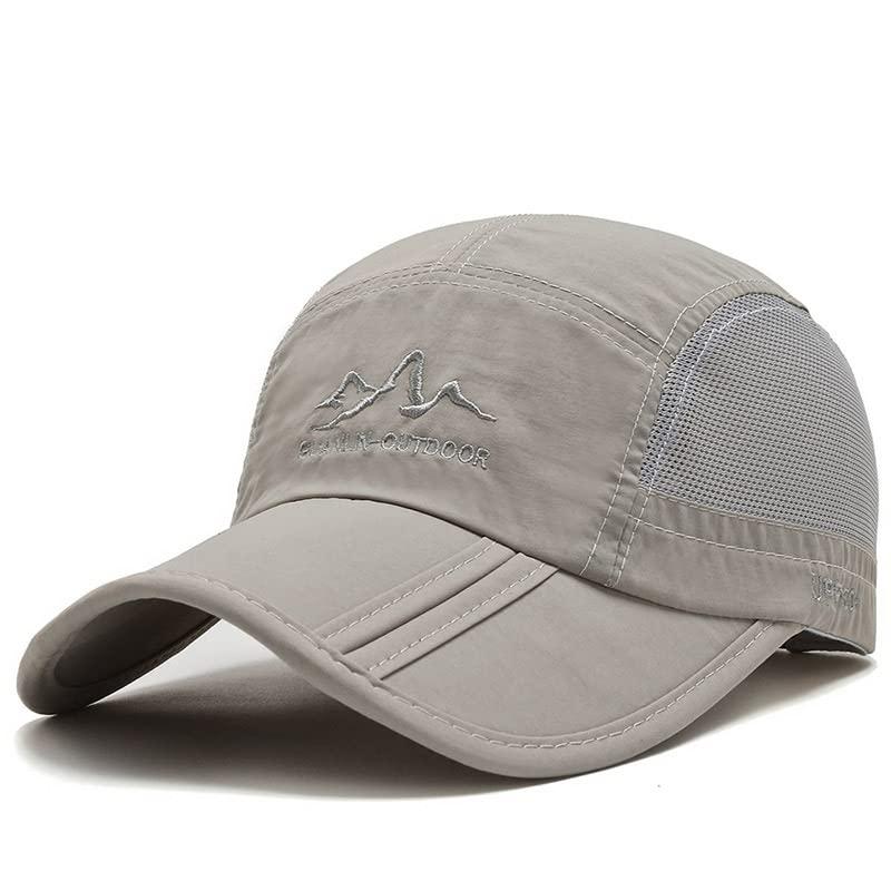 折り畳み帽子 キャップ 通気性 日除け 紫外線対策 アウトドア メッシュ 速乾性 ジョギング 登山 釣り 収納便利 タウンユース ポケットに入る【通気性抜群】メッシュ素材で、通気性が抜群です。軽量で風通しも良く吸水速乾性があり、蒸れを防ぎ、...