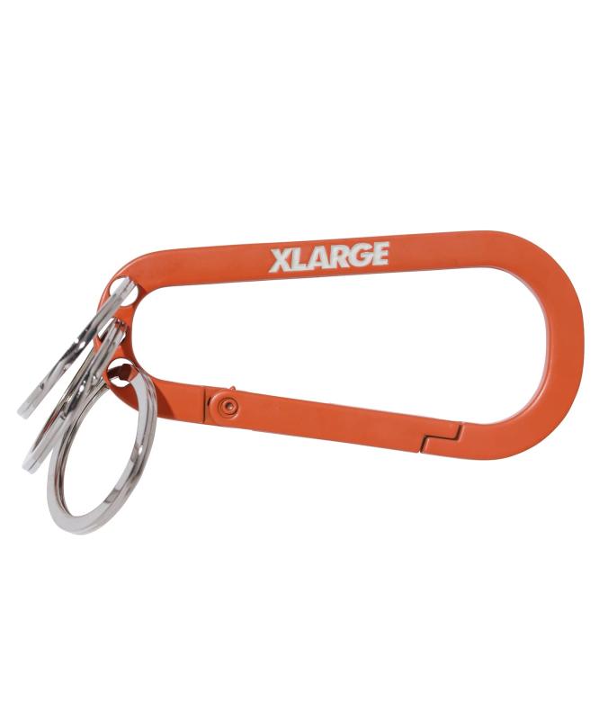 [エクストララージ] キーホルダー STANDARD LOGO KEYRING CARABINER メンズキーホルダー