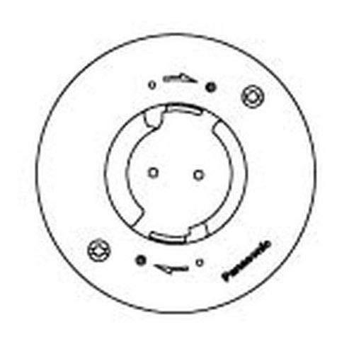 パナソニック(Panasonic) 引掛埋込ローゼット ミルキーホワイト・シーリングハンガなし フル端子 送り端子付 WG6001WKカラー:ミルキーホワイト定格:6A 125V送り端子付発売日:1998年4月21日