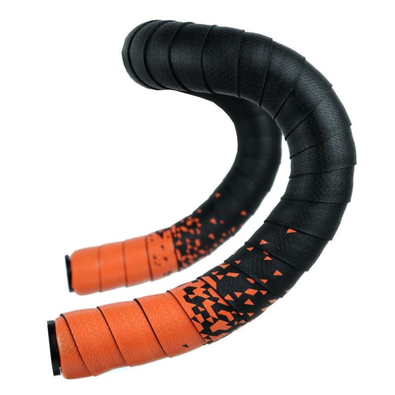 自転車 バーテープ ドロップハンドルバーテープ ロードバイク エンドプラグ付き EVA+PU製 左右セット SPF3商品内容:バーテープ×2本、エンドキャップ×2個、エンドテープ×2枚 寸法:長さ2150mm 幅30mm 厚み2.5mm 重...