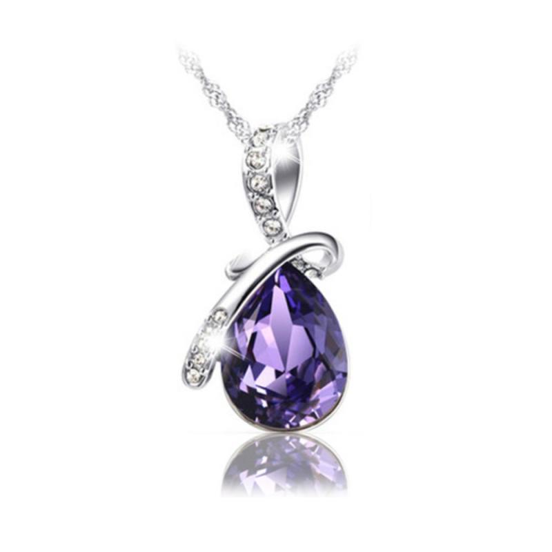 [Josepha Lorraine] [ジョセファロレーヌ] 全6色 ネックレス ティア ドロップ レディース【豪華なデザインとプリンセスサイズで魅了するネックレス】プリンセスサイズのネックレスが登場ティアドロップの形状と煌めくラインストー...