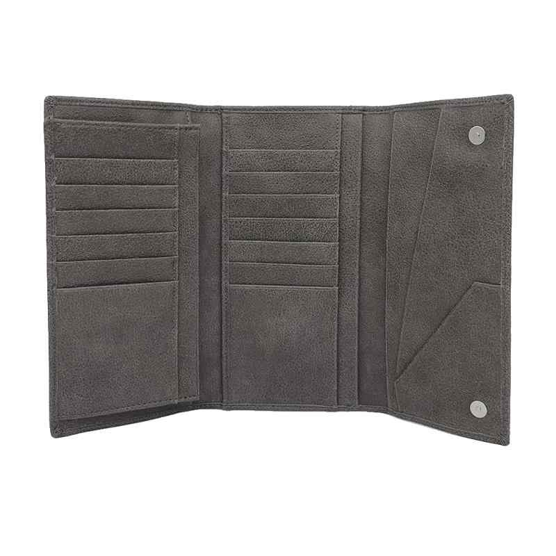 [RITTA BERA] カードケース 長財布 カードホルダー 財布 カード収納 カード ケース 三つ折り 小銭入れあり 合皮財布の中でごちゃごちゃになりがちなカードをすっきり綺麗に収納できるカード収納にこだわった便利な長財布です。財布を開...