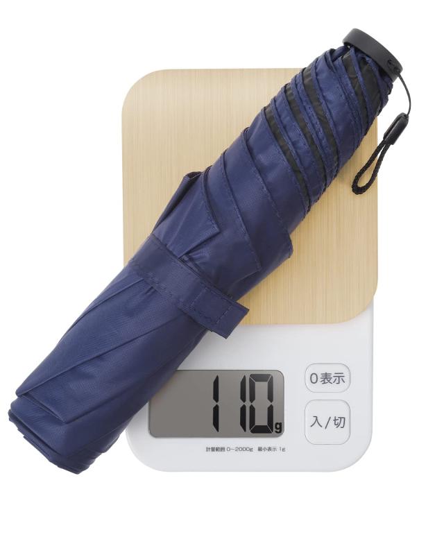 日傘 超軽量6本骨114g 完全遮光uvカット 折りたたみ 晴雨兼用 カーボンファイバーフレーム 傘 レディース 超撥水 携帯便利 折り畳み日傘 収納に便利 紫外線対策 携帯 出張 登山 子供 梅雨対策☂【極軽量6本骨日傘】6本の傘で、重さ...