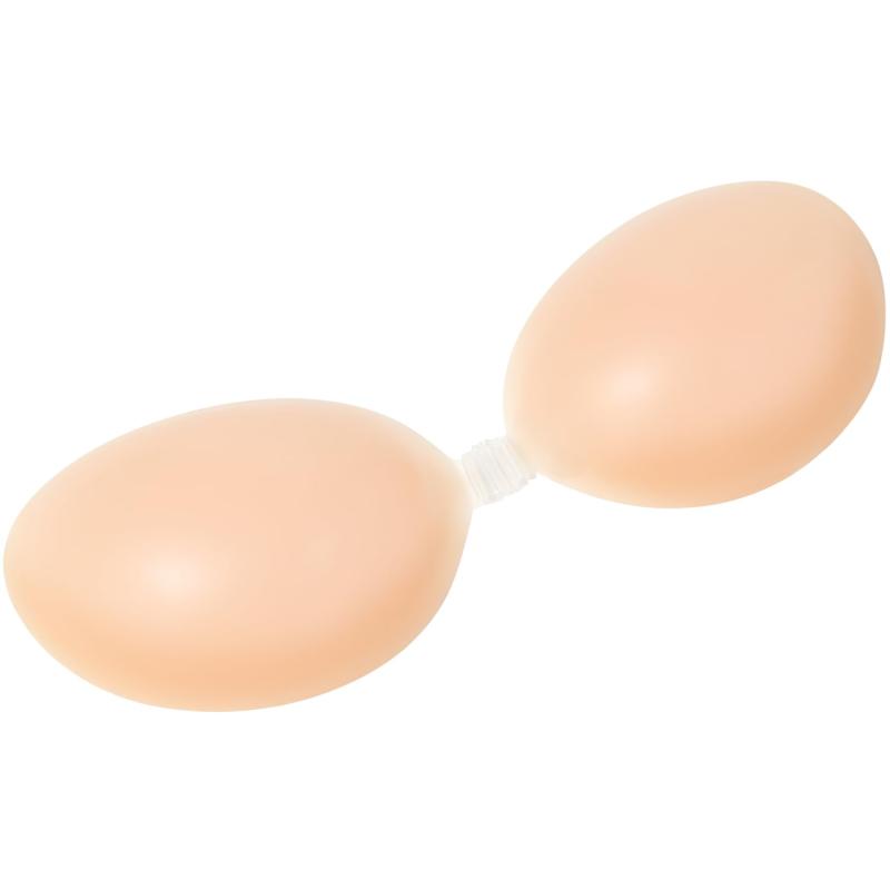 [Bonheur] 【美胸のプロと共同開発＆付け方説明書付】 強粘着 シリコン ブラ パット 盛れる バストアップ 水着 ドレス