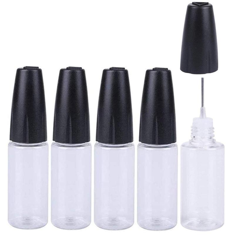 液体 貯蔵用 DIY用 液体ドロッパーボトル グルーボトル ユニコーンボトル 小分けボトル【仕様】容量15ml。 パッケージの内容：DIYのニーズを満たすのに十分な5つの空の接着剤ボトル。手作りの製品に非常に適しています。 各バイアルには、...