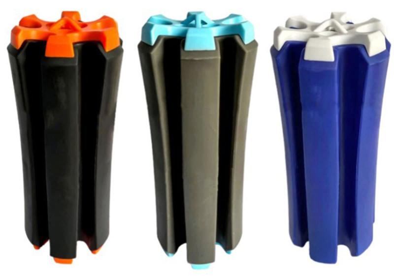 ゴルフクラブホルダー クラブ固定 携帯便利 オーガホルダー 固定クリップ ゴルフ用品 6本収納 クラブケース1.製品サイズ：直径6cm高さ14.5cm カラー： ブラック、グレー 、ブルー2.簡単取り付けで、手軽で簡単に使えるゴルフクラブホ...