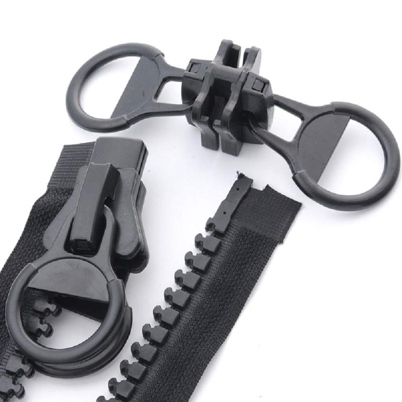 20号 150cm 特大 ファスナー ジャンボファスナー 両面 オープン 黒色 樹脂製 ジッパー DIY 修理【サイズ】全幅4.8cm×歯幅1.4cm×全長約 150cm【カラー】ブラック【商品仕様】両面開きのプラスチック樹脂製オープンファ...