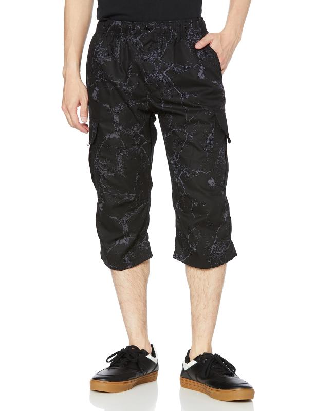 [バルセドス] カーゴハーフパンツ 15309SIZE:S ウエスト:73cm 股上:27.5cm わたり幅:30cm 股下:40.5cm 裾幅:21cmSIZE:M ウエスト:73cm 股上:28cm わたり幅:31.5cm 股下:42c...