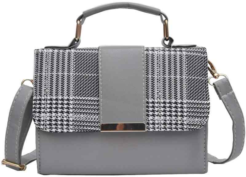 [PIENSE] レディース ミニ ショルダーバッグ ハンドバッグ 2way 小さめ チェック柄 PUレザー 軽量おしゃれでかわいいミニハンドバッグ。ショルダーバッグとしても活躍する便利で可愛い2wayバッグです。お洒落な見た目で普段使いか...