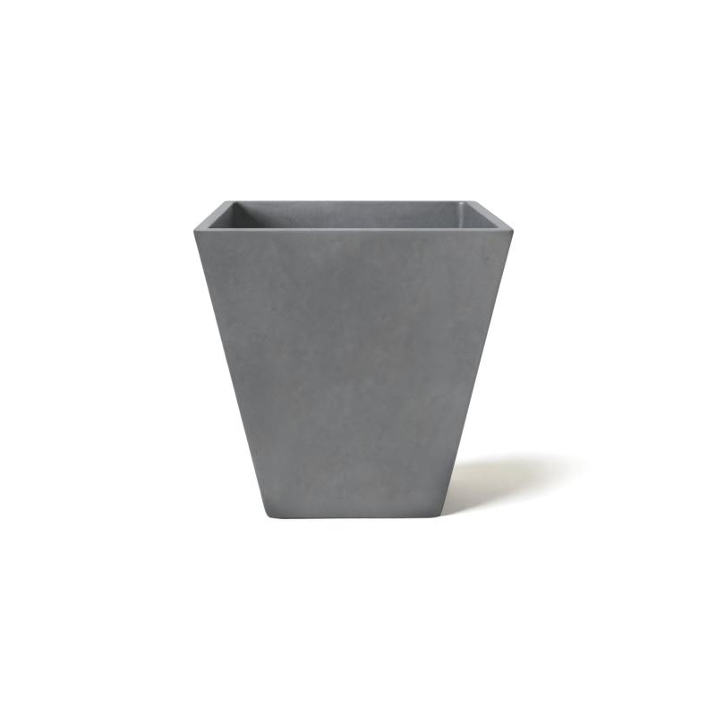 Greenship 植木鉢 プランター シンプル コンクリート調 マット質感 深型 観葉植物・多肉植物対応 排水穴キャップ付き エコ素材 軽量厚手で丈夫 屋内屋外兼用 インテリアおしゃれ軽量＆高強度エコ素材： 60%再生樹脂＋40%天然石粉...