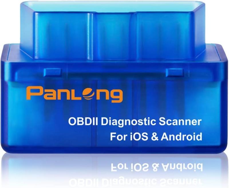OBD2 BLUETOOTH 故障診断機 スキャンツール スキャナー IOS/Androidに適用 obdII scanner 汽車診断検査機 v1.5 (日本語マニュアル付き)