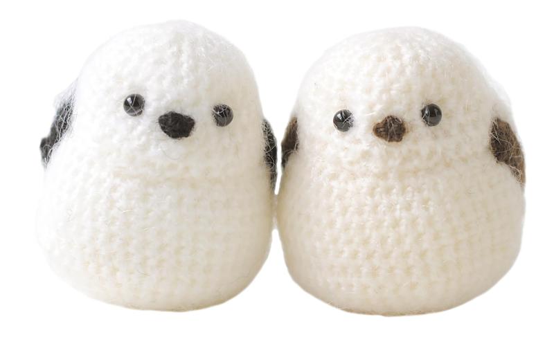 ハマナカ あみぐるみキット シマエナガのあみぐるみ (ハマナカモヘア 使用) 2体作れます サイズ 約 幅4.5cm×高さ6cm H320-003-035出来上がりサイズ：幅約4.5cm・高さ約6cm用意するもの：かぎ針2/0・4/0号キッ...