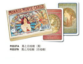ギフト対応について Alfons Maria Mucha 【ミュシャの作品をトランプで】アートトランプ　「ミュシャ」 世界的なカードメーカーFERDINAND PIATNIK and SONS（ピアトニック社）製のトランプ。ピアトニック社は...