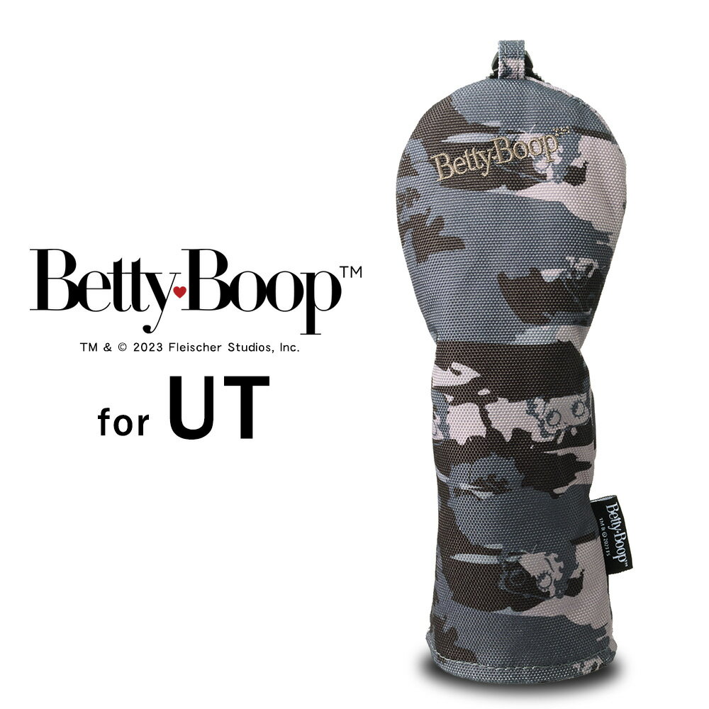 ギフト対応 / 詳細はこちらから OEMもお任せください! 詳細はこちらから↓―&nbsp; Betty Boop™ &nbsp;― カモフラージュ ヘッドカバー ユーティリティー用 （ダイヤル式番手表示つき） 商品解説 Bet...