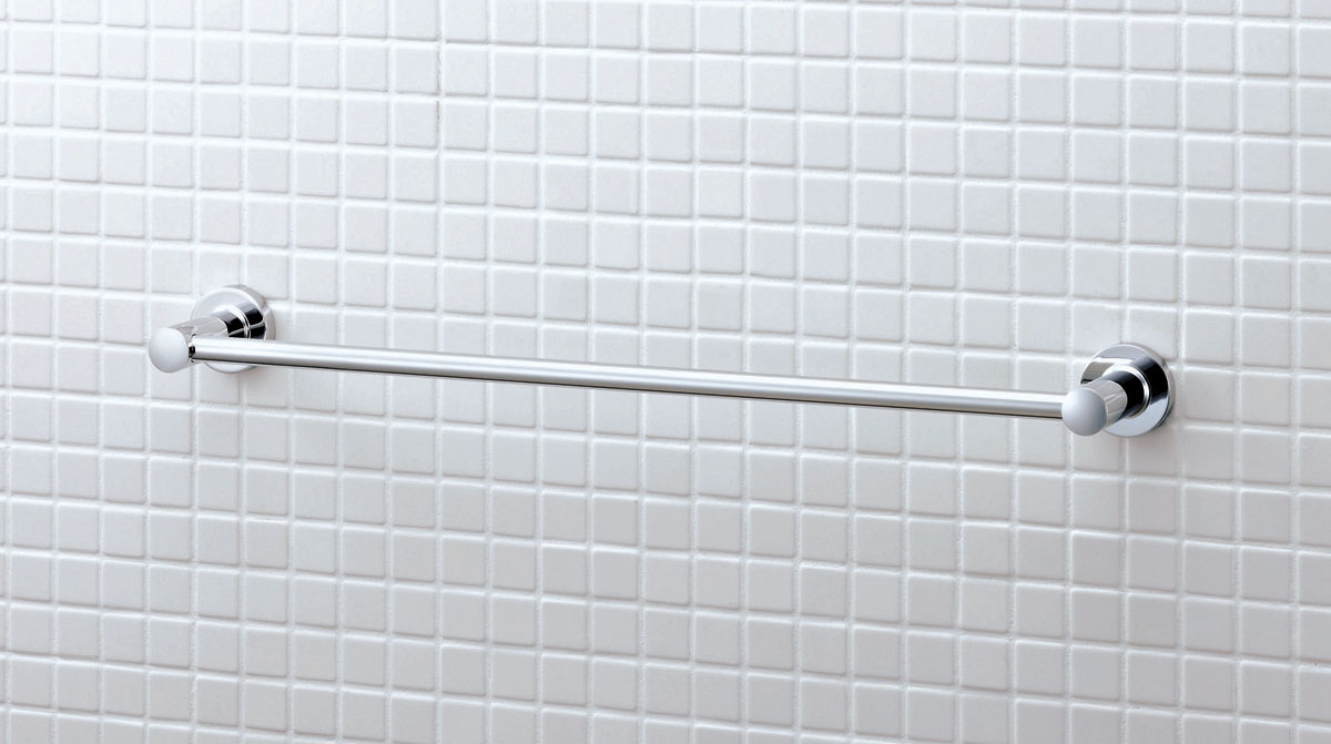 寸　法 480×65×40(Φ12)mm タオル掛け：400mm 材　質 [ブランケット]亜鉛ダイキャスト（Ni-Crメッキ） [バー]真ちゅう（Ni-Crメッキ） 特　徴 ●TCシリーズ ※沖縄県・離島地域のお届け先の場合は、別途送料が必...