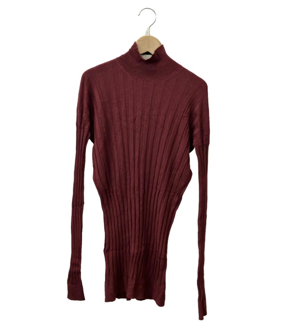 キーワード 出品日: 20250119 性別:レディース ジャンル1:ファッション ジャンル2:ニット シーズン:AW（秋冬） M カラー:レッド系 状態ランク: B ブランド:プラン シー ブランド: PLAN C サイズ ゆき丈90 身...