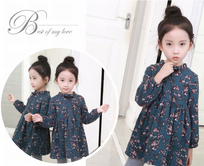 子供 ワンピース 女の子 長袖ワンピース キッズ 100cm 110cm 120cm 130cm 140cm 150cm 子供服