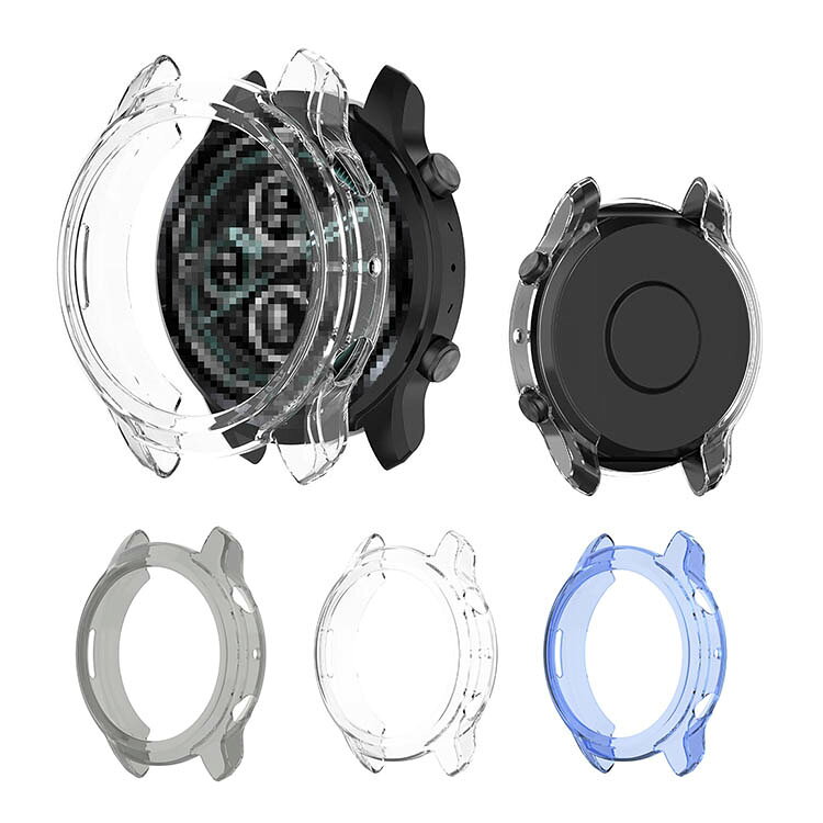 ticwatch pro 3 / 3 ultra gps ケース 耐衝撃 カバー クリア 保護ケース/カバー tpu 透明 ソフトカバー mobvoi対応機種ticwatch pro 3 / ticwatch pro 3 ultra gps...