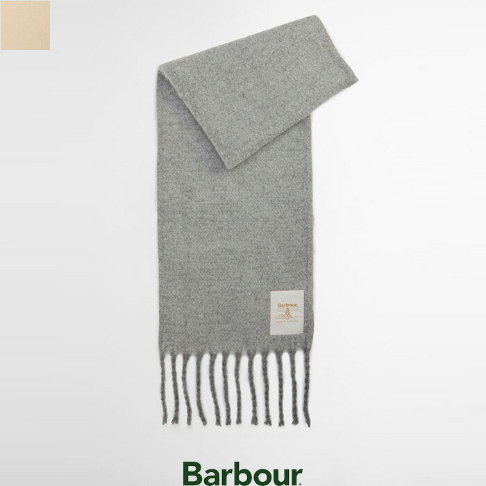 メーカー希望小売価格はメーカーサイトに基づいて掲載しています[ BARBOUR (バブアー) ] ELLISON SCARF SOLID COLOR TWISTED TASSELL　LSC0458 【 BARBOUR (バブアー) 】 季節...
