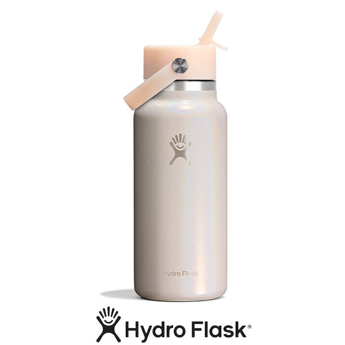 メーカー希望小売価格はメーカーサイトに基づいて掲載しています[ Hydro Flask (ハイドロ フラスク) ] GLIMMER 32oz WIDE FLEX STRAW CAP　840394218885 【 Hydro Flask (ハ...