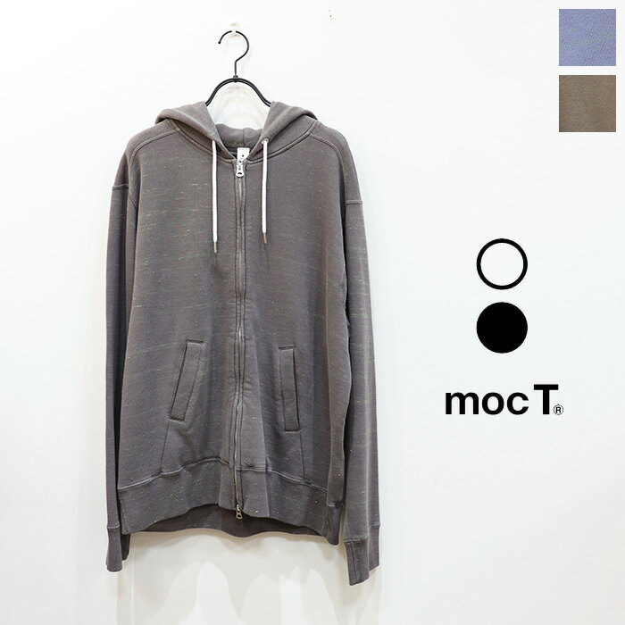 メーカー希望小売価格はメーカー商品タグに基づいて掲載しています[ mocT（モクティ）] パーカー　M21-503NEON SCRIPT LOOPWHEEL OVERDYED L/S ZIP UP PARKA 【 mocT（モクティ）】 「...