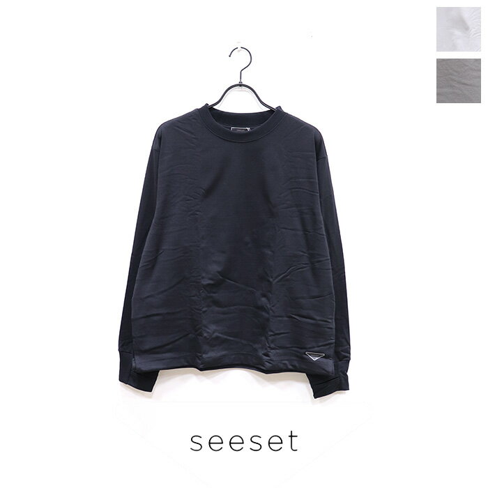 メーカー希望小売価格はメーカー商品タグに基づいて掲載しています[ seeset (シーセット) ] UTILITY LONG T-SHIRT　SE241615　ロンT　カットソー 【 seeset (シーセット) 】 アクティブ ハイブリッ...