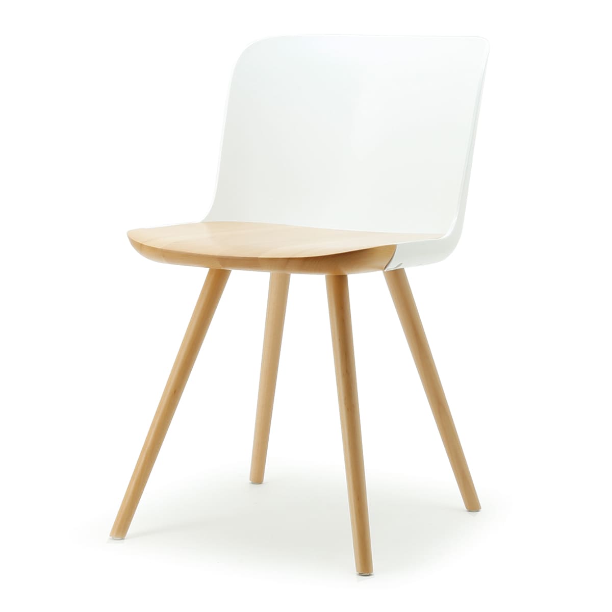商品詳細（サイズ）■背：ポリプロピレン■座・脚：ビーチ材（ラッカー塗装）■サイズ：W455×D570×H750（SH440）■補足：完成品北海道、沖縄、離島及び中継を伴う場合は、追加送料が必要ですので別途ご案内致します。