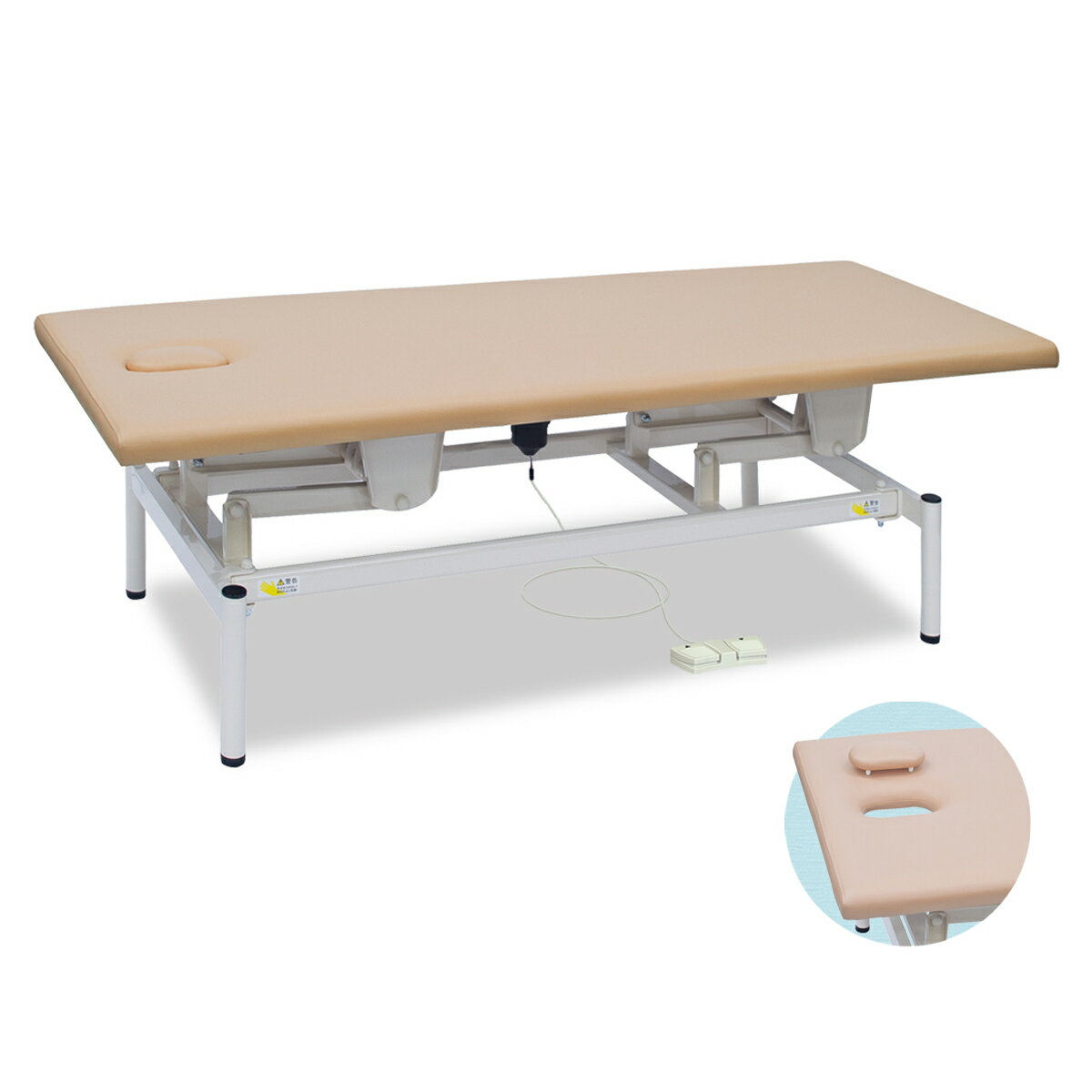 商品詳細（サイズ）■重量：約48kg■サイズ：W600～700×L1800×H430～790■クッション厚：40mm■補足：お客様組立品／サイズ選択／張地選択／昇降タイプ【注意事項】※モーター本体と制御ボックスは、本保証書に基づき3年保証と...