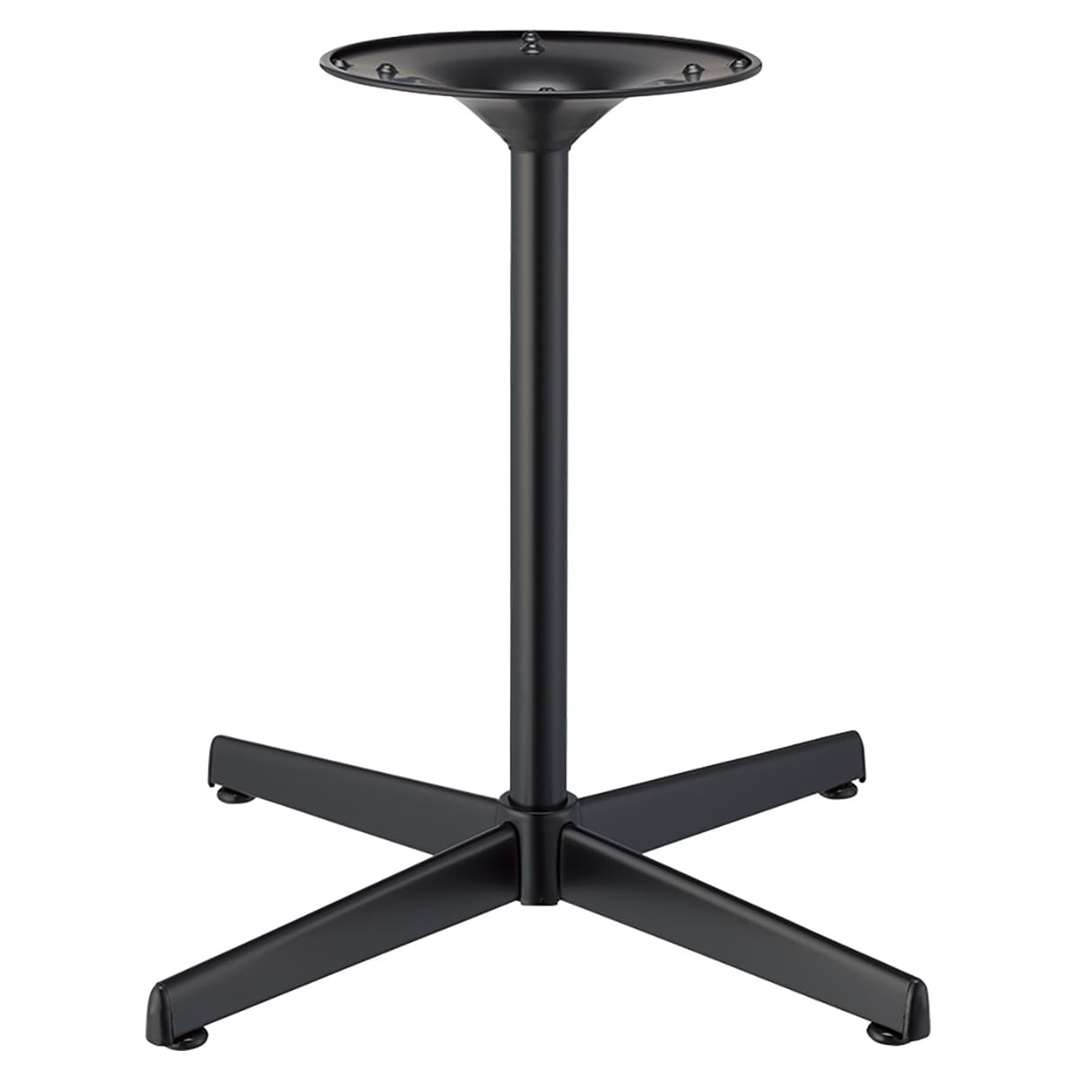 商品詳細（サイズ）■材質：スチール■備考：アジャスター付■適合天板サイズ：　　正方形：W850×D850　　丸形：φ900■サイズ：W532×D532×H320～700■受板：φ280■丸ポール：φ38.1■補足：お客様組立品／サイズ選択／...