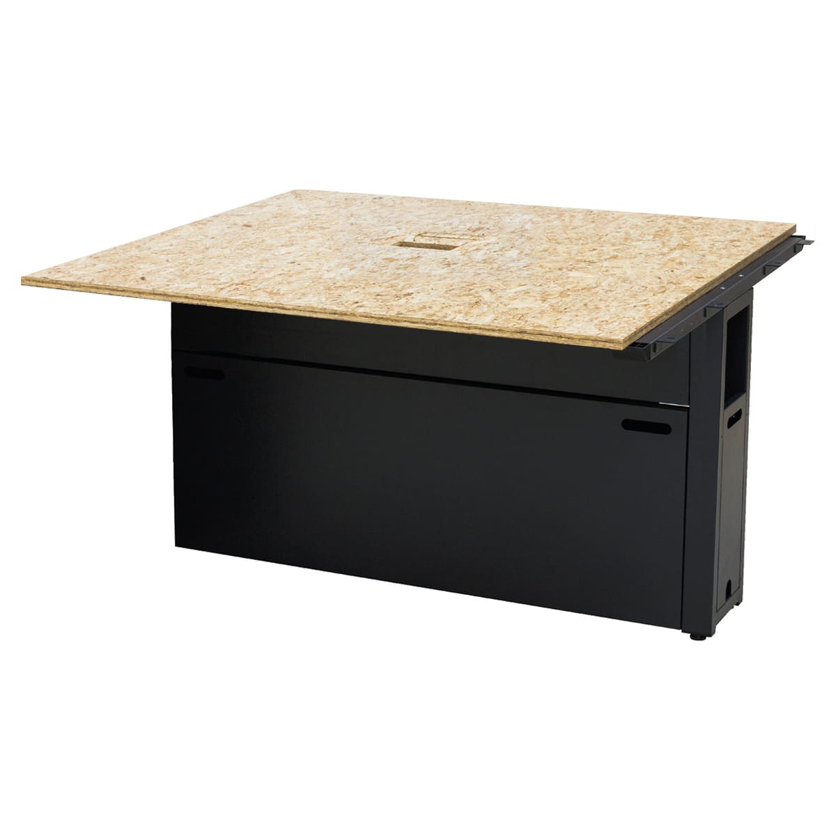 商品詳細（サイズ）■天板：OSB合板　ウレタンクリア塗装　ホルムアルデヒド等級規格F☆☆☆☆■フレーム：スチール■サイズ：W1200×D1400×H714■補足：お客様組立品／カラー選択【注意事項】※JAS認定工場のF☆☆☆☆のOSBを使用...