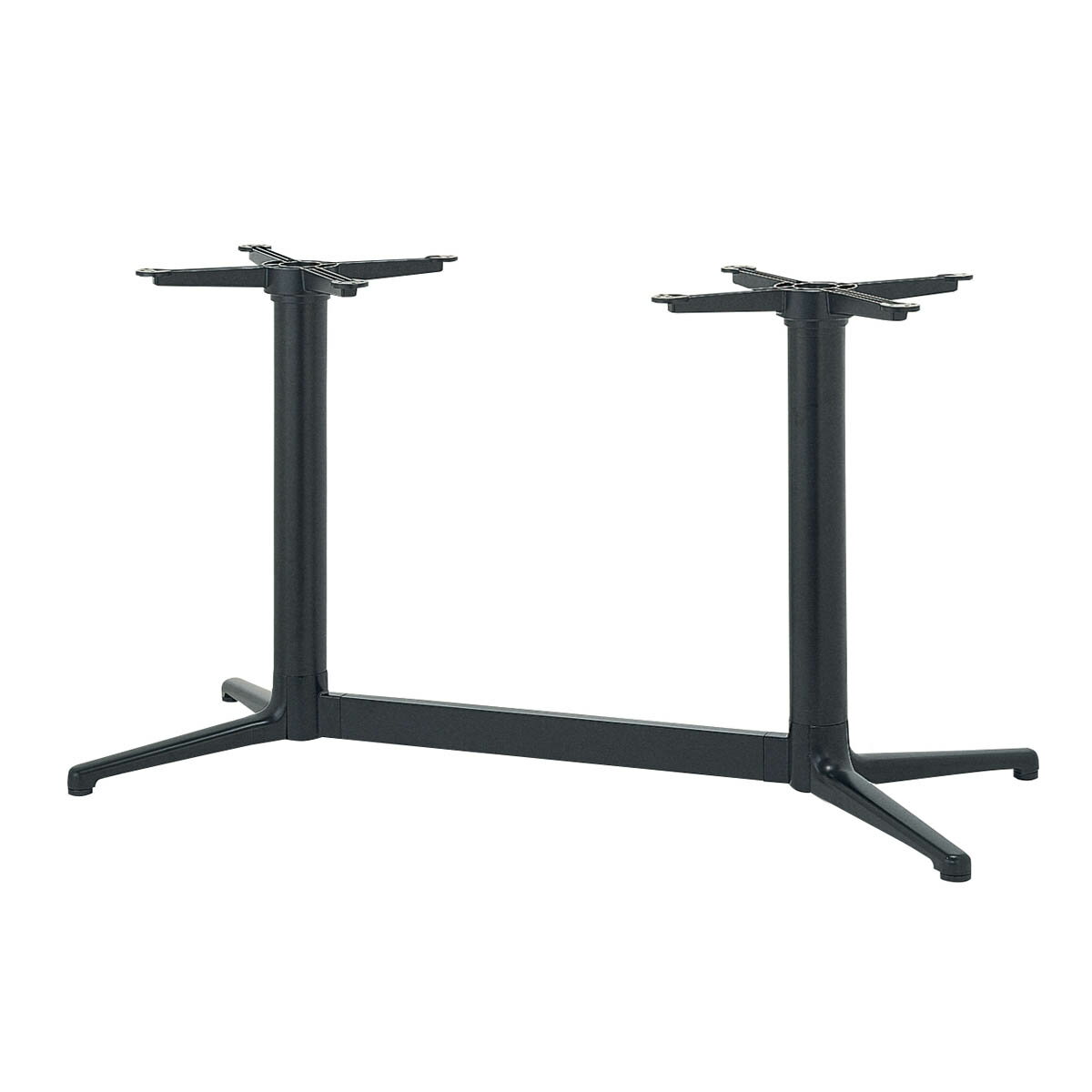 商品詳細（サイズ）■材質：　　ポール：スチール　　ベース：アルミダイキャスト■備考：アジャスター付■サイズ：W1140～1440×D445×H320～700■受板：345×345（AC-460）■丸ポール：φ76■ポール芯々：W700～10...