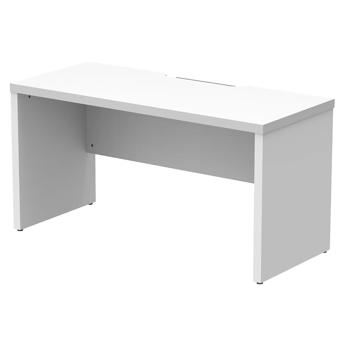 商品詳細（サイズ）■天板：低圧メラミン樹脂化粧木質ボード　ペーパーコア　PVCエッジ■幕板・脚部：低圧メラミン樹脂化粧木質ボード　PVCエッジ■フレーム・配線受け：スチール（粉体塗装）■アジャスター：ポリプロピレン■サイズ：W1400×D6...