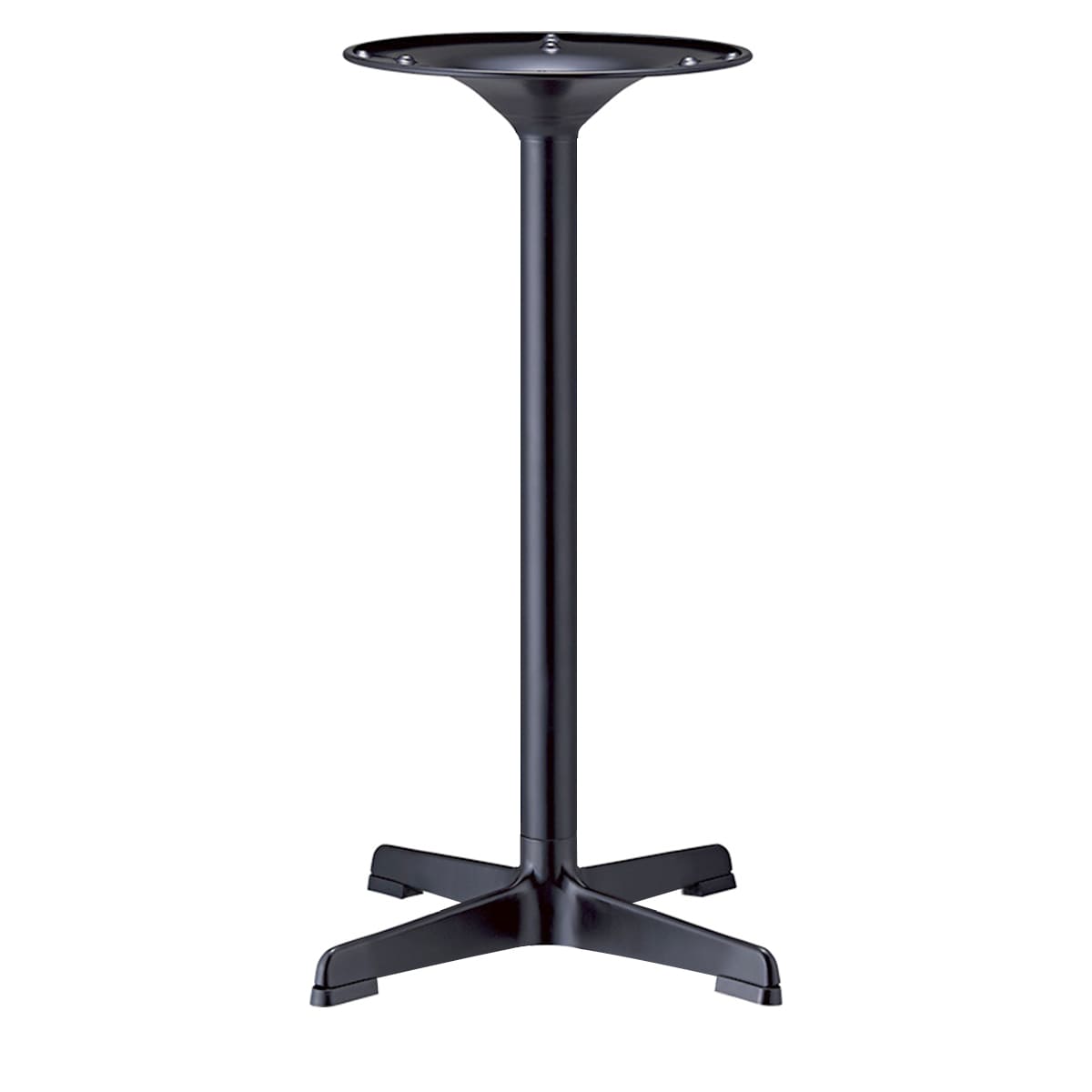 商品詳細（サイズ）■材質：　　ポール：スチール　　ベース：アルミ鋳物■適合天板サイズ：　　正方形：W400×D400　　丸形：φ500■サイズ：W290×D290×H320～700■受板：φ280■丸ポール：φ38.1■補足：お客様組立品／...