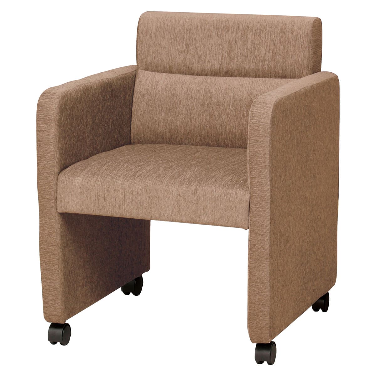 商品詳細（サイズ）■張地：布地■本体：木枠■キャスター：ストッパー無×4■サイズ：W590×D610×H790（SH440 AH610）■補足：完成品／張地選択／キャスタータイプ／グリーン購入法適合北海道、沖縄、離島及び中継を伴う場合は、追...