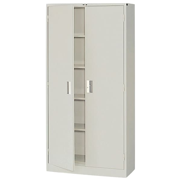 商品詳細（サイズ）■付属品：棚板4枚■棚板耐荷重：等分布40kg■重量：45.6kg■サイズ：W880×D380×H1790■補足：お客様組立品／グリーン購入法適合【注意事項】※ベースは取付けできません。北海道、沖縄、離島及び中継を伴う場合...