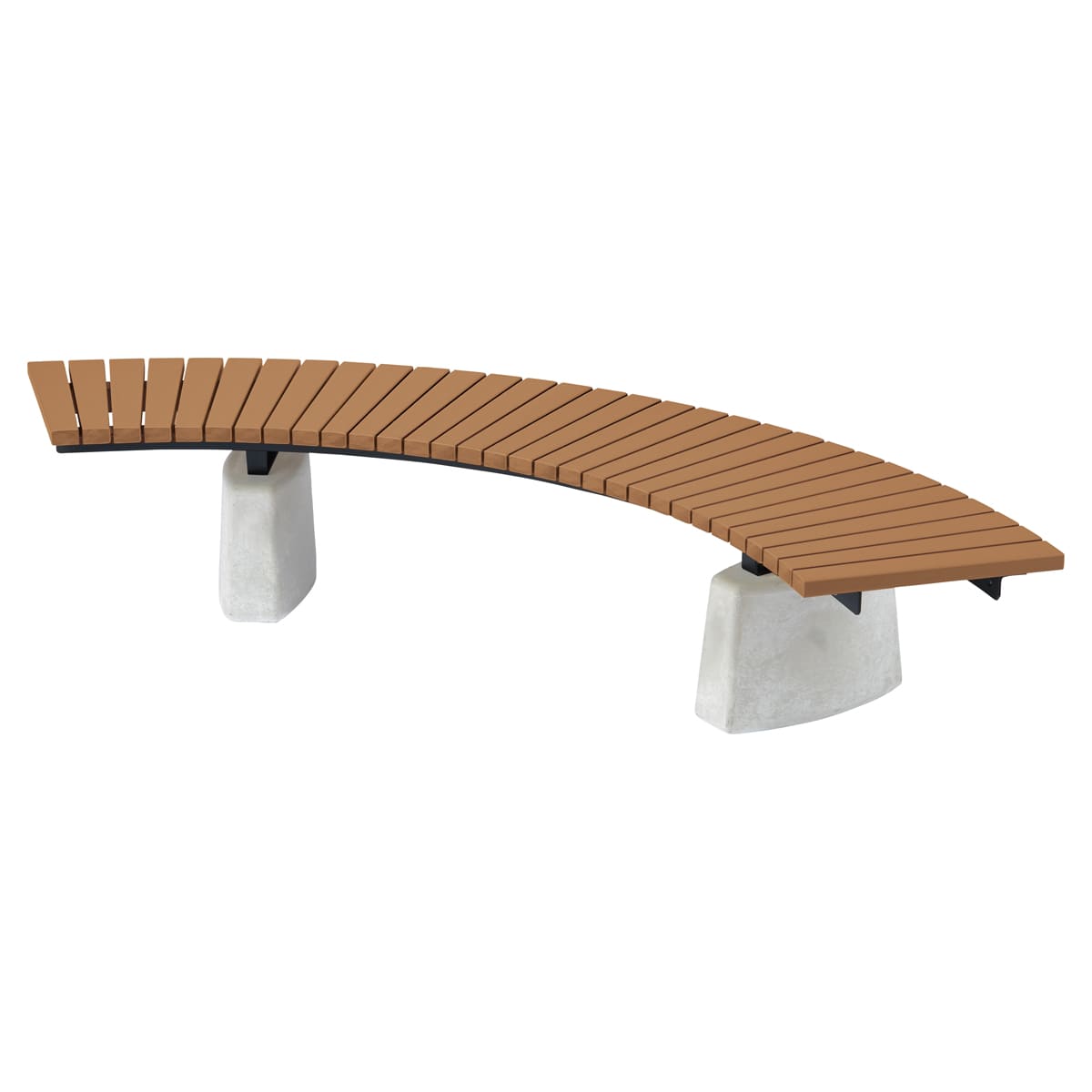 商品詳細（サイズ）■座部：再生木材（EMウッド ／ ERウッド） 抗菌機能付■フレーム：鋼板　合成樹脂焼付塗装仕上■脚部：PCコンクリート■重量：　　EMウッド：107.9kg　　ERウッド：109.5kg■サイズ：W2110×D440×H...