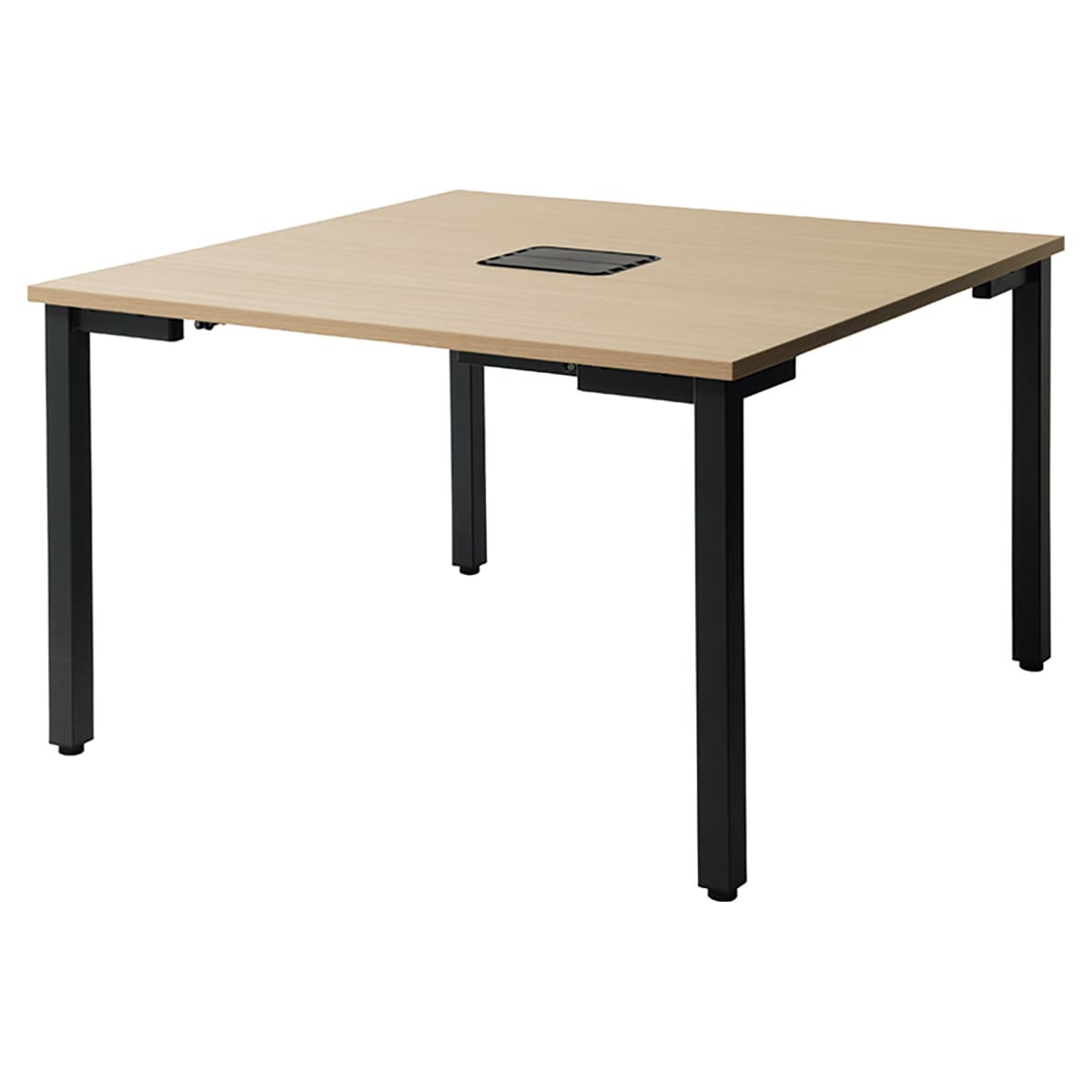 商品詳細（サイズ）■天板：　　表面材：メラミン化粧板　　芯材：パーティクルボード　　機能：片側開閉式配線カバー　配線トレー付■フレーム：スチール　粉体塗装■サイズ：W1200×D1200×H720■補足：お客様組立品／カラー選択北海道、沖縄...