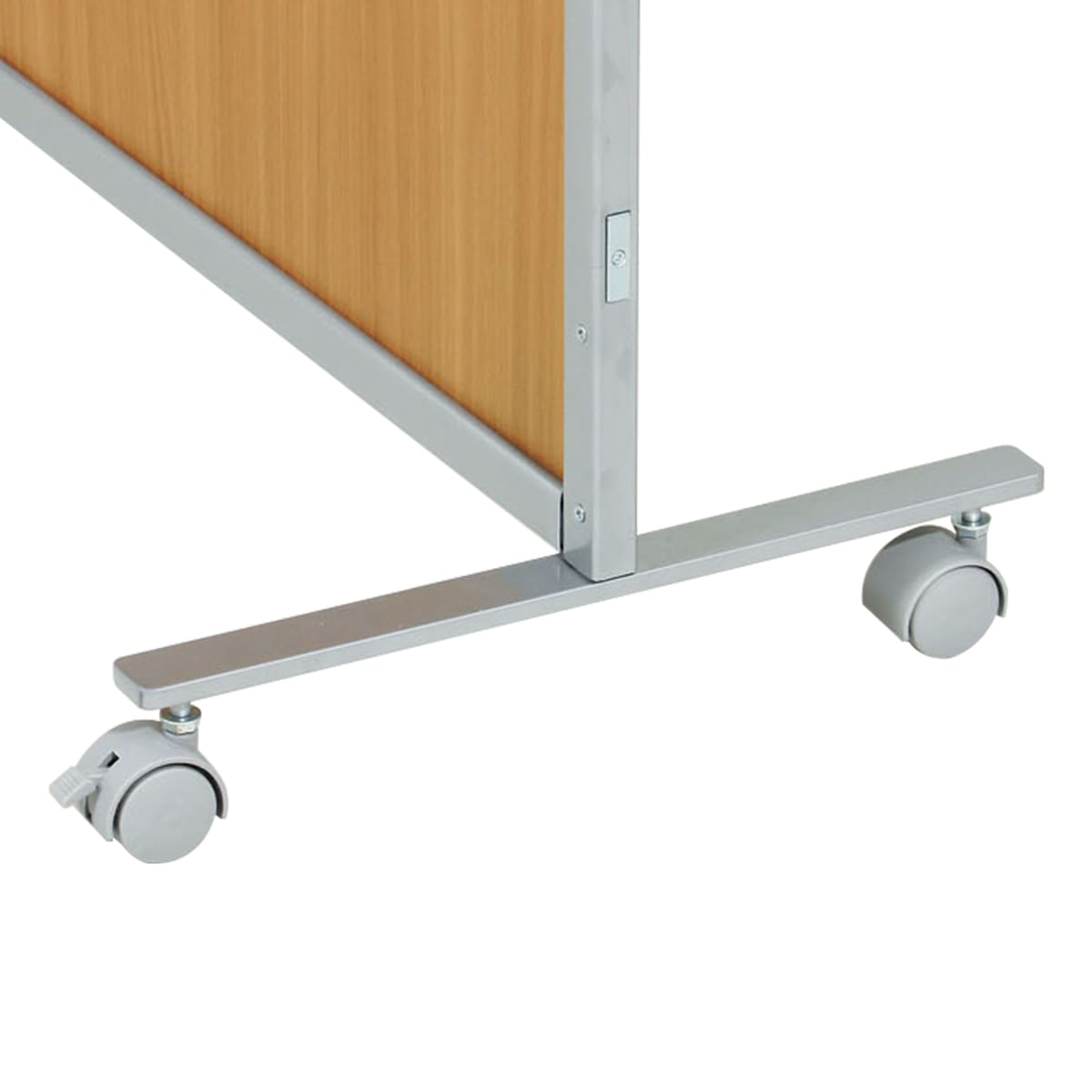 商品詳細（サイズ）■本体：スチール　粉体塗装（シルバー）■補足：お客様組立品／キャスタータイプ【注意事項】※取り付け時、パネルの高さが42mm高くなります。北海道、沖縄、離島及び中継を伴う場合は、追加送料が必要ですので別途ご案内致します。「...