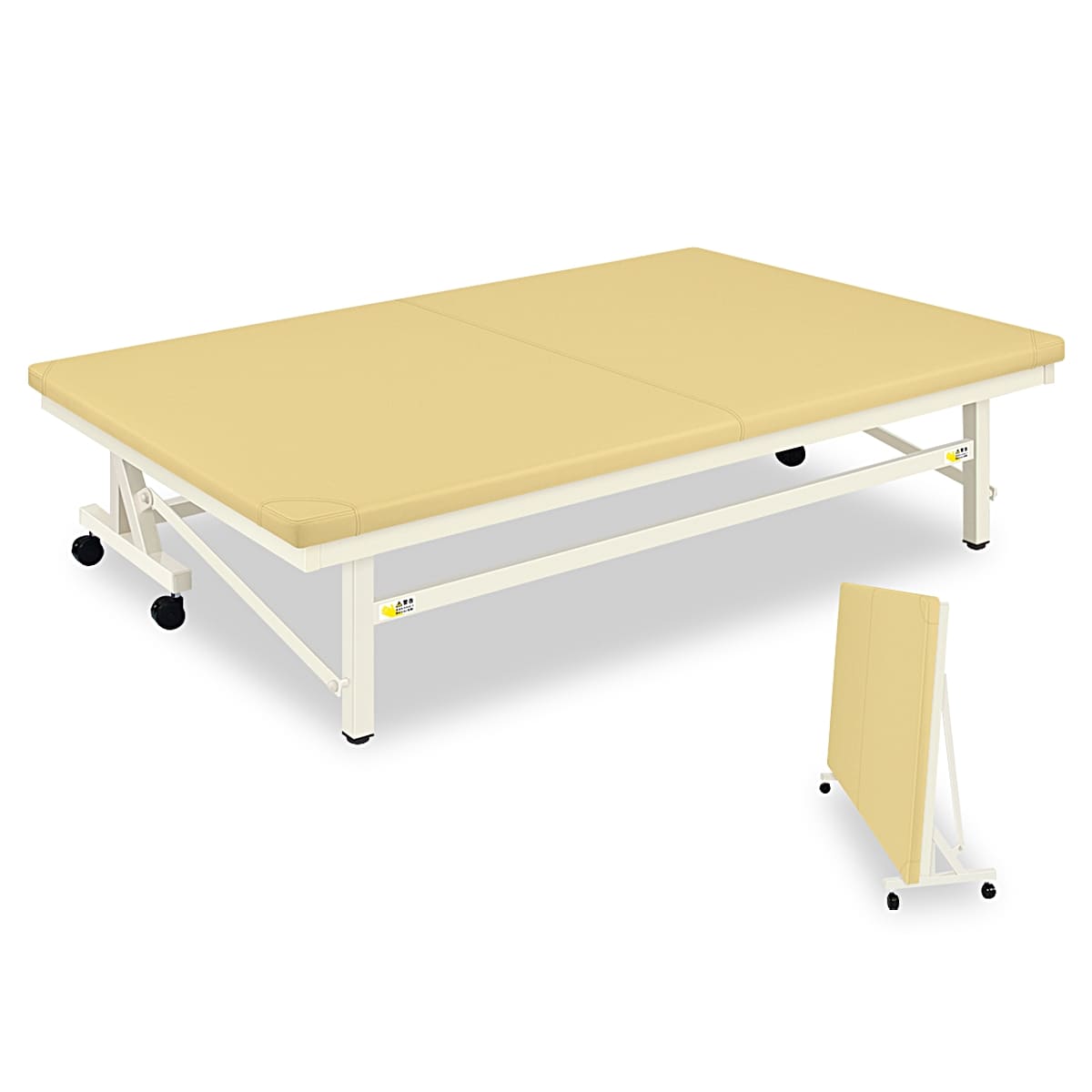 商品詳細（サイズ）■重量：約60kg■サイズ：W1200×L1800～2000×H450■収納時：W500×H1340■クッション厚：40mm■補足：完成品／サイズ選択／張地選択／折りたたみ式／キャスタータイプ北海道、沖縄、離島及び中継を伴...