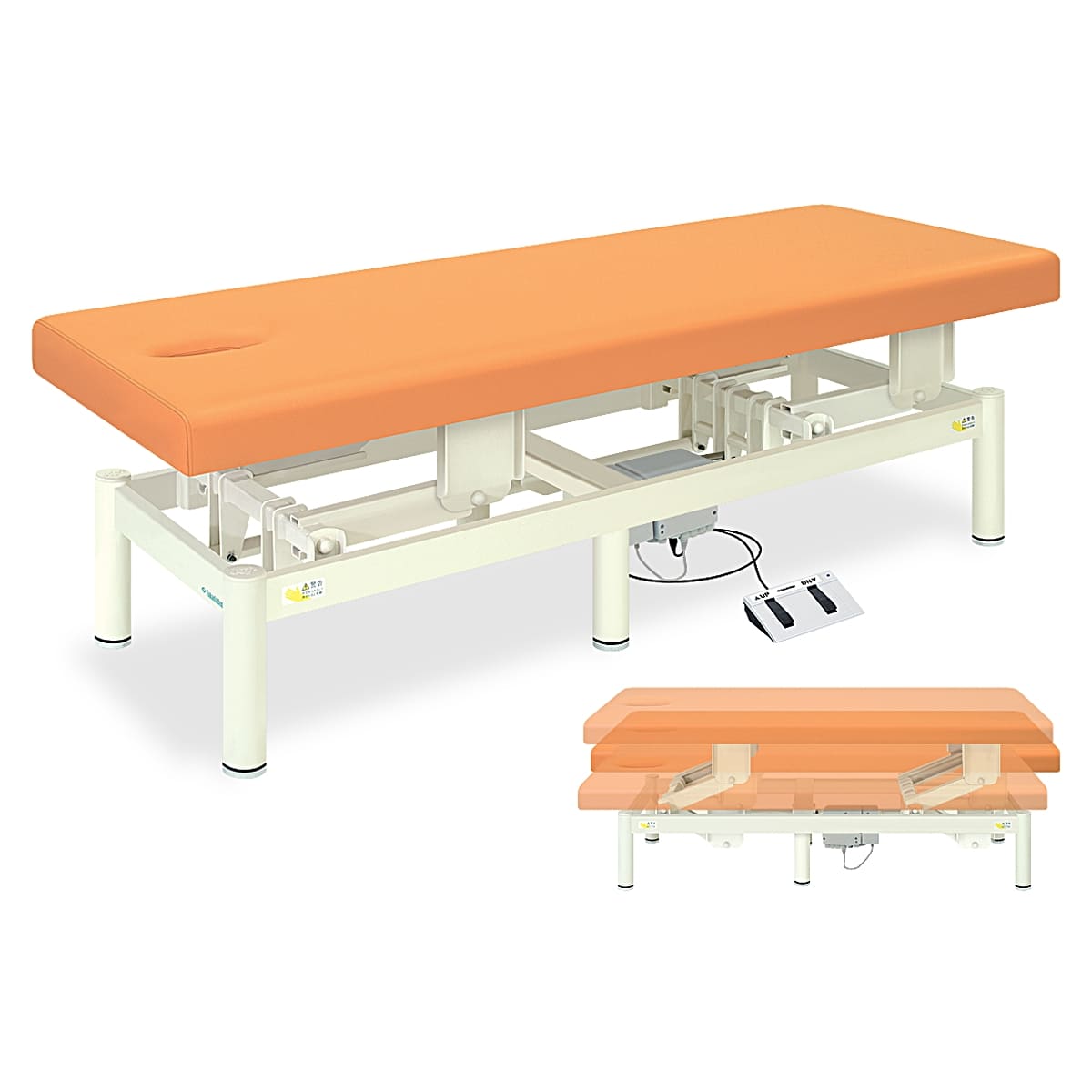 商品詳細（サイズ）■重量：約66kg■サイズ：W600～750×L1700～1800×H450～800■クッション厚：40mm■補足：完成品／サイズ選択／張地選択／昇降タイプ【注意事項】※モーター本体と制御ボックスは、本保証書に基づき3年保...