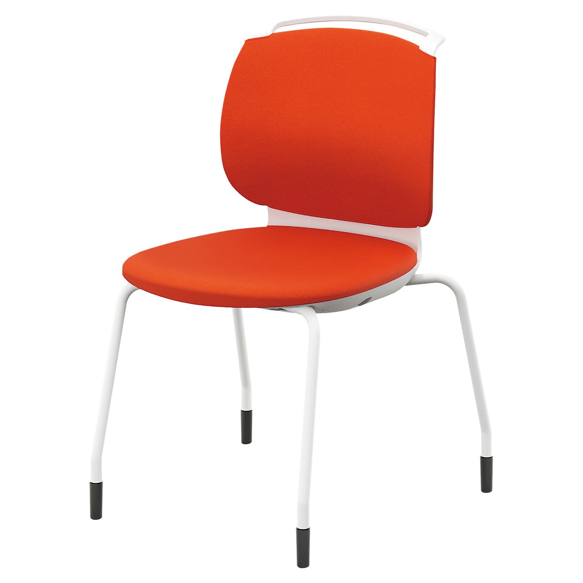 商品詳細（サイズ）■クッション：チップモールドウレタン■シェル：PP+GF樹脂成型品■フレーム：ハイテンションスチール丸パイプ（φ19.1） 粉体塗装仕上■機能：スタッキング（4脚まで）■サイズ：W525×D528×H795（SH440）■...